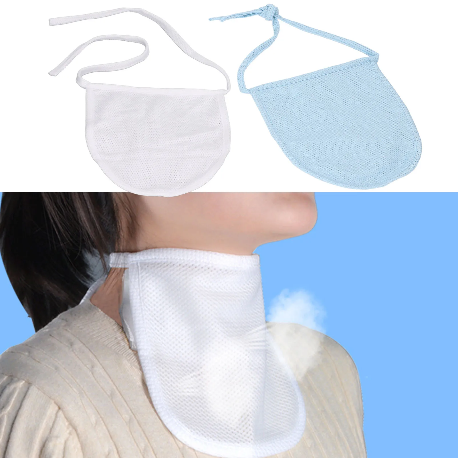 1Pcs-Neck-Trachea-Cover-Double-Layer-Breathable-Adjustable-Length ...