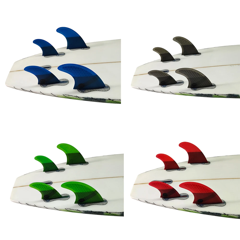 Surf-Fins-Quad-Fins-UPSURF-FCS2-G5-GL-Surf-Board-Honeycomb-Surfing ...