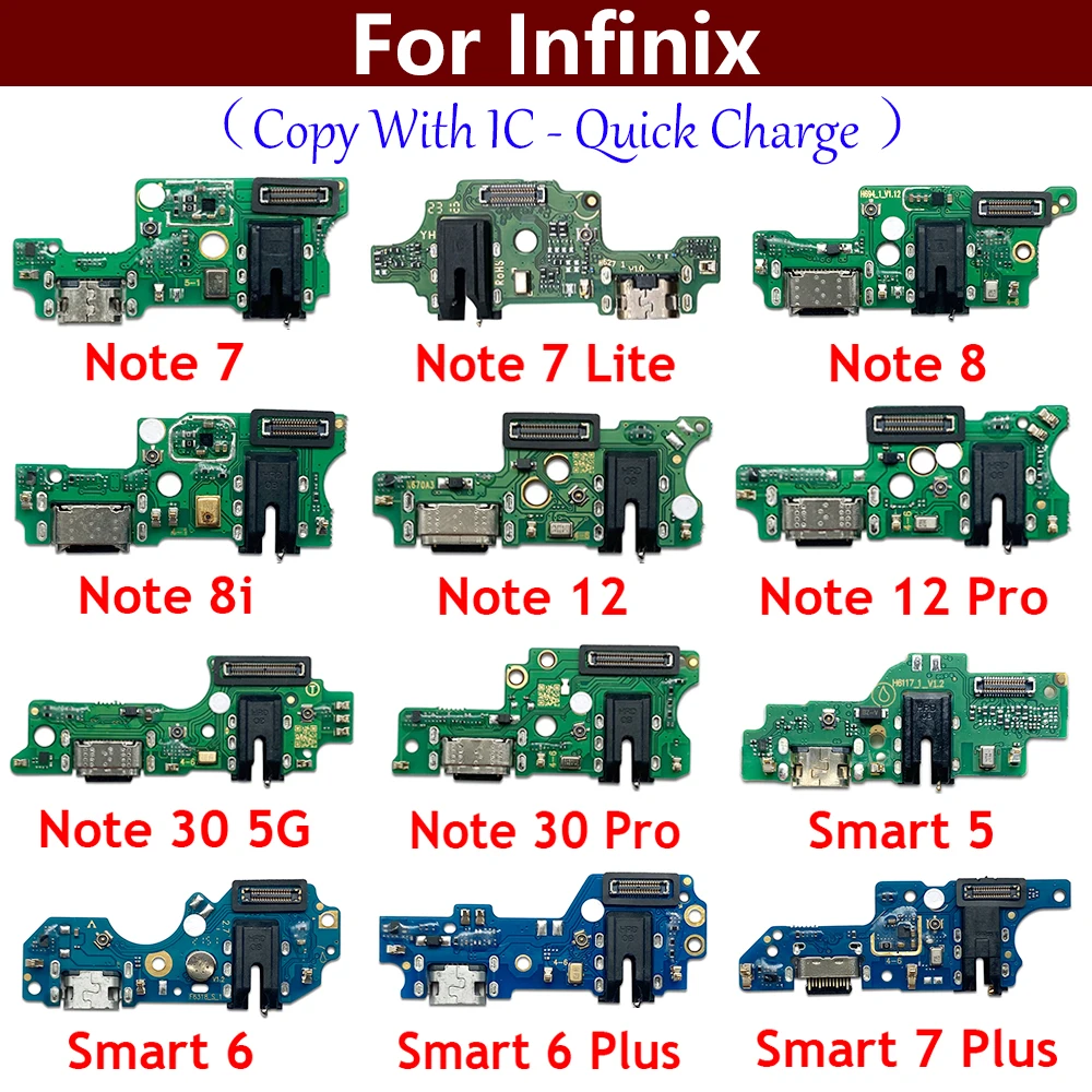 USB-Charge-Port-Dock-Connector-Charging-Board-Flex-Cable-For-infinix ...