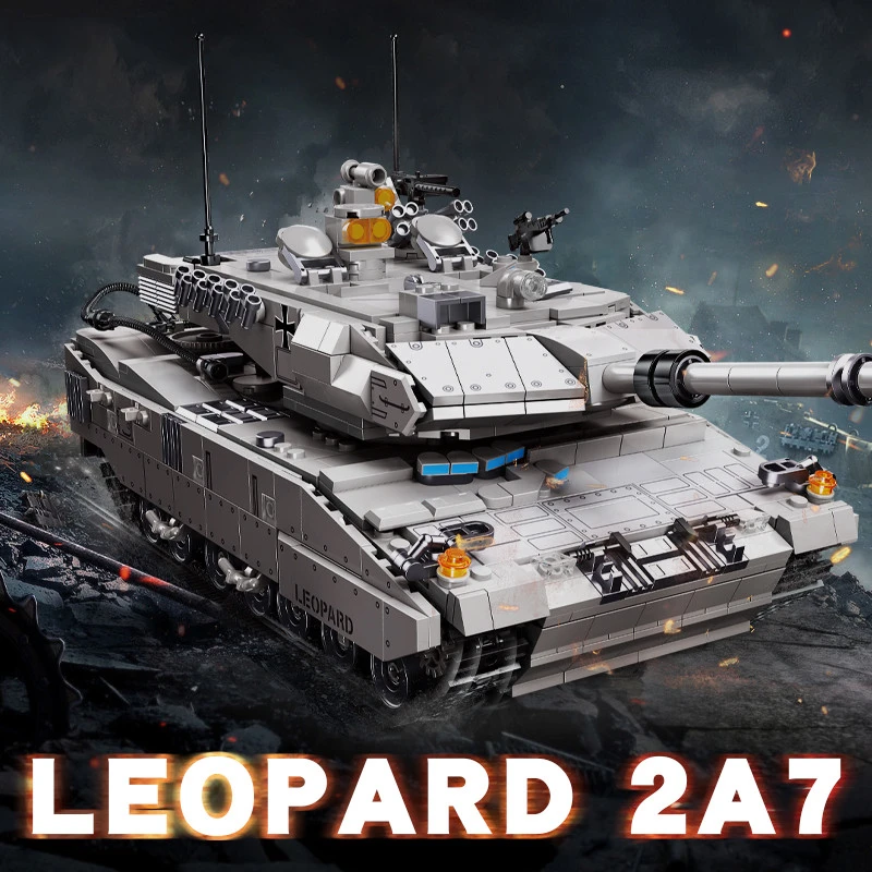 Gulo Gulo Leopard 2a7 Building Blocks Set Main Battle Tank Germa ...