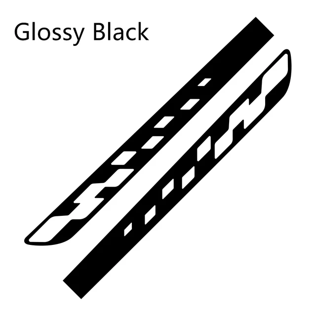2pcs Racing Vinyl Film Car Stickers for Renault Dacia Duster Tuning ...