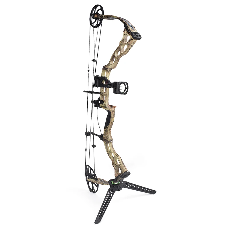 1Pc 18/22cm Bow Stand Archery 3D Shoot Range Compound Bow Holder Kick ...