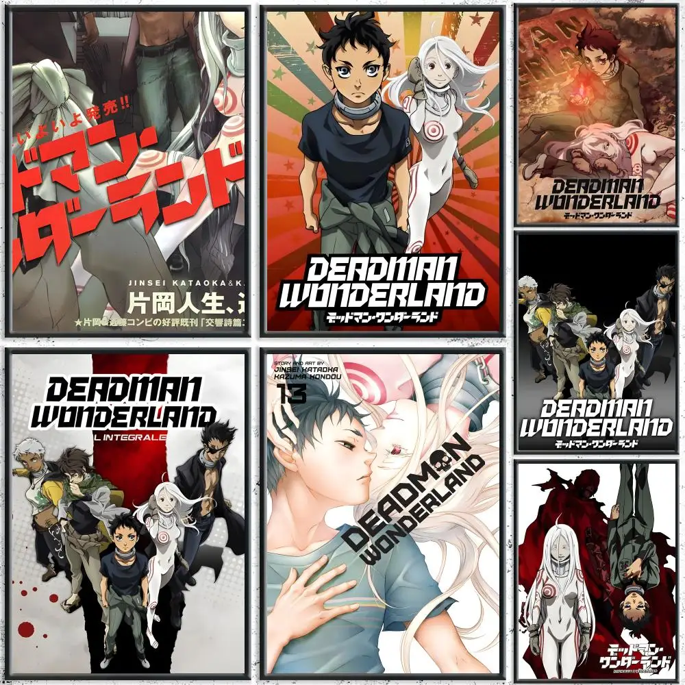 popular band Deadman Wonderland Poster HD Waterproof Self-Adhesive Wall ...