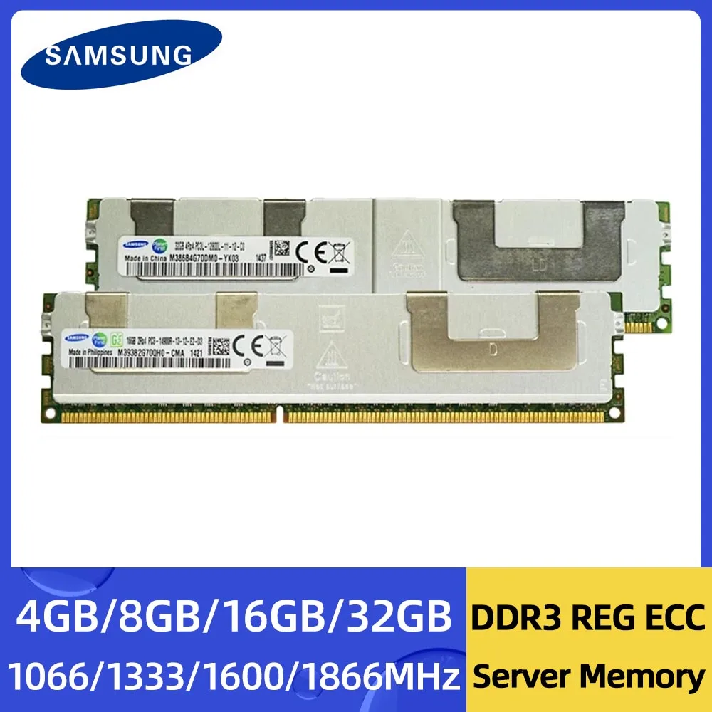Samsung-DDR3-4GB-8GB-16GB-32GB-Server-Memory-REG-ECC-1066MHz-1333MHz ...