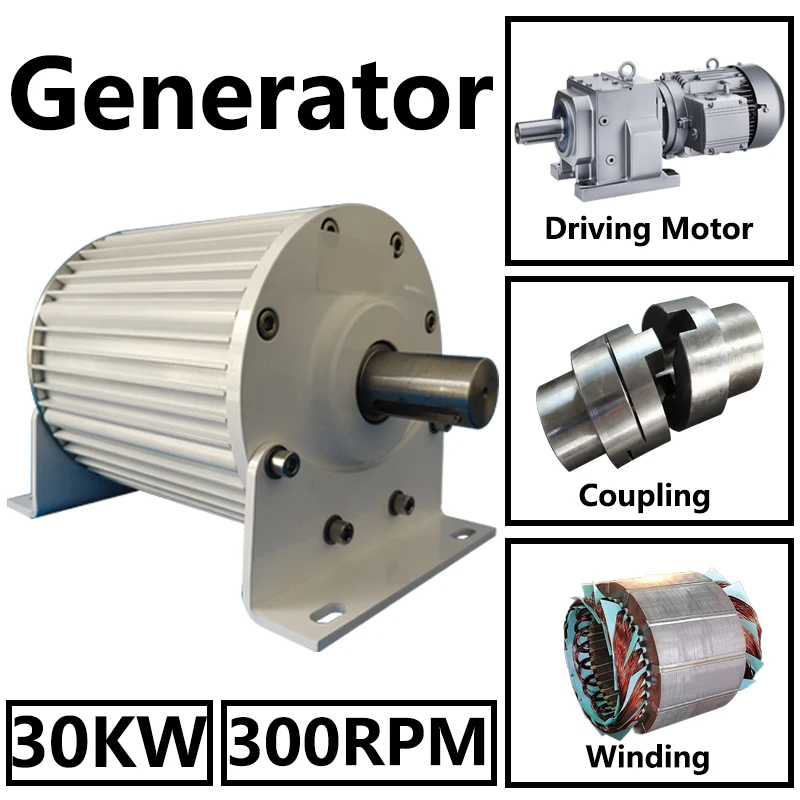 30kw-220v-Electric-Power-Generator-30000W-Permanent-Magnet-Generator ...