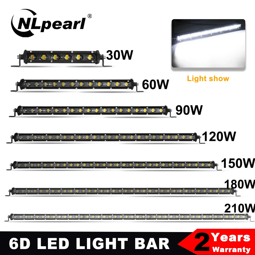 NLpearl-Lens-6D-Led-Bar-Offroad-8-50inch-Work-Lamp-Combo-Led-Bar-for ...