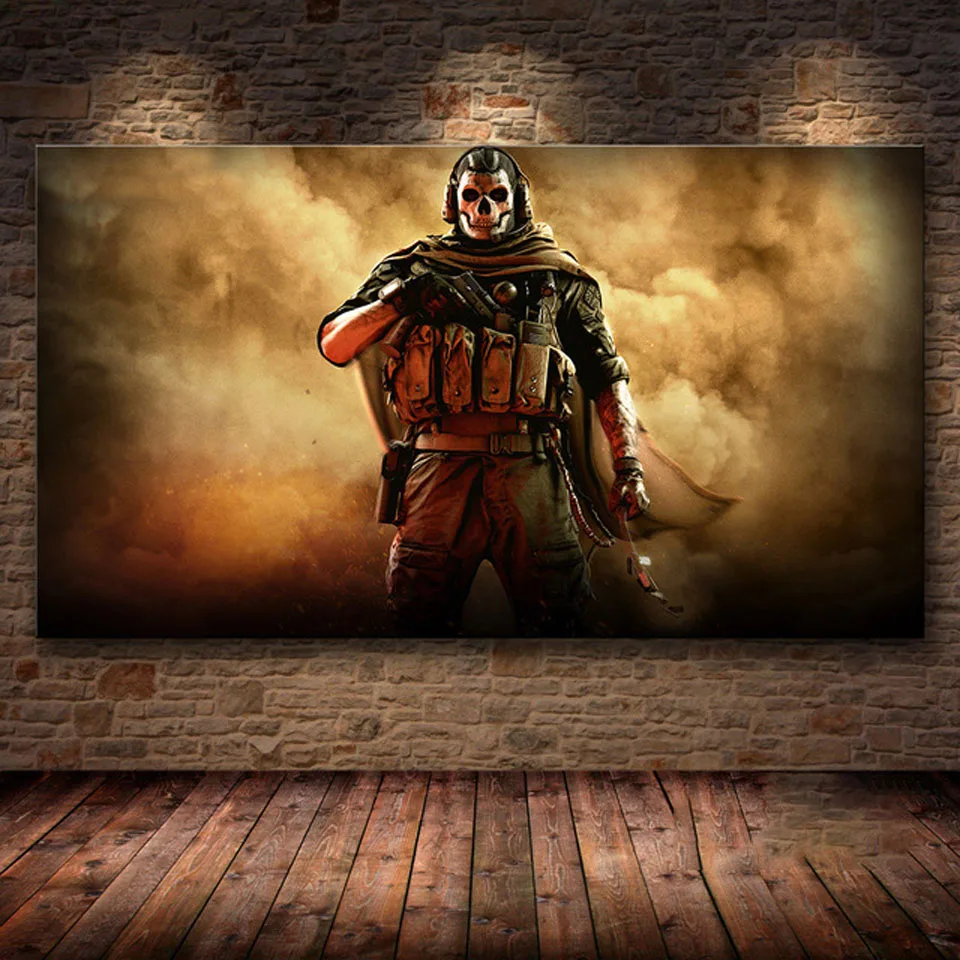 Modern Art Diamond Painting Call Of Duty Warzone Game Embroidery Anime ...