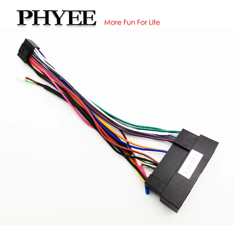 Wiring-Harness-16-Pin-Plug-Connector-Car-Android-Cable-Adapter-for ...