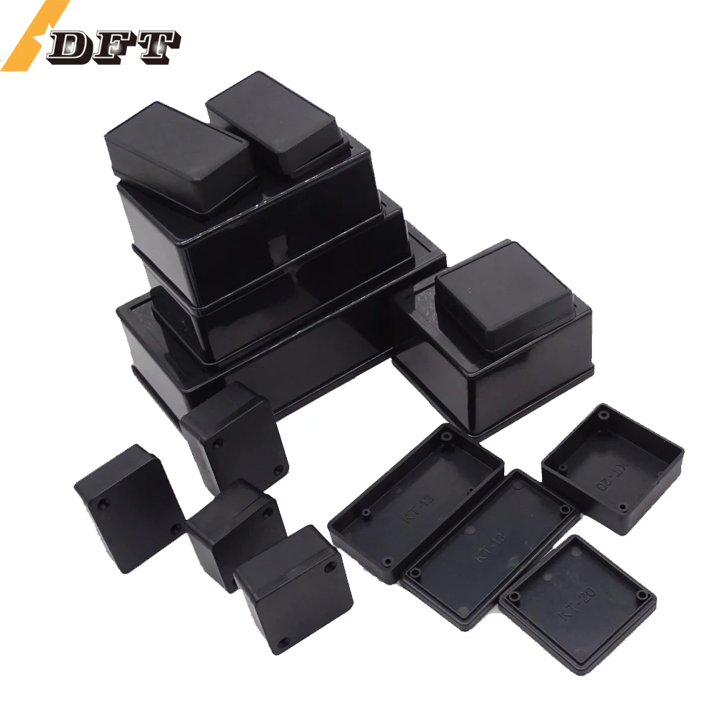 black-Waterproof-ABS-Plastic-Project-Box-Storage-Shell-Housing ...