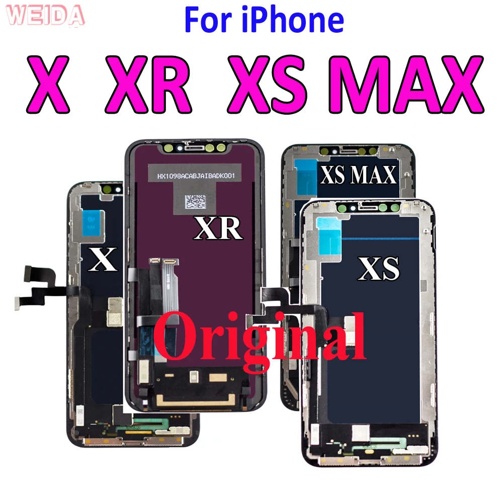 Super Amoled For Iphone X Xs Xr Xs Max Lcd Display Screen Digitizer ...