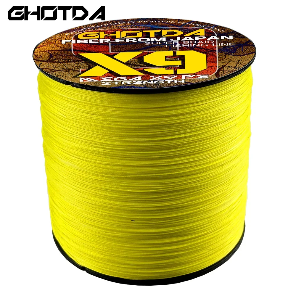 Sedal-de-pesca-de-fibra-de-carbono-hilo-de-hundimiento-de-9-hebras-100m ...