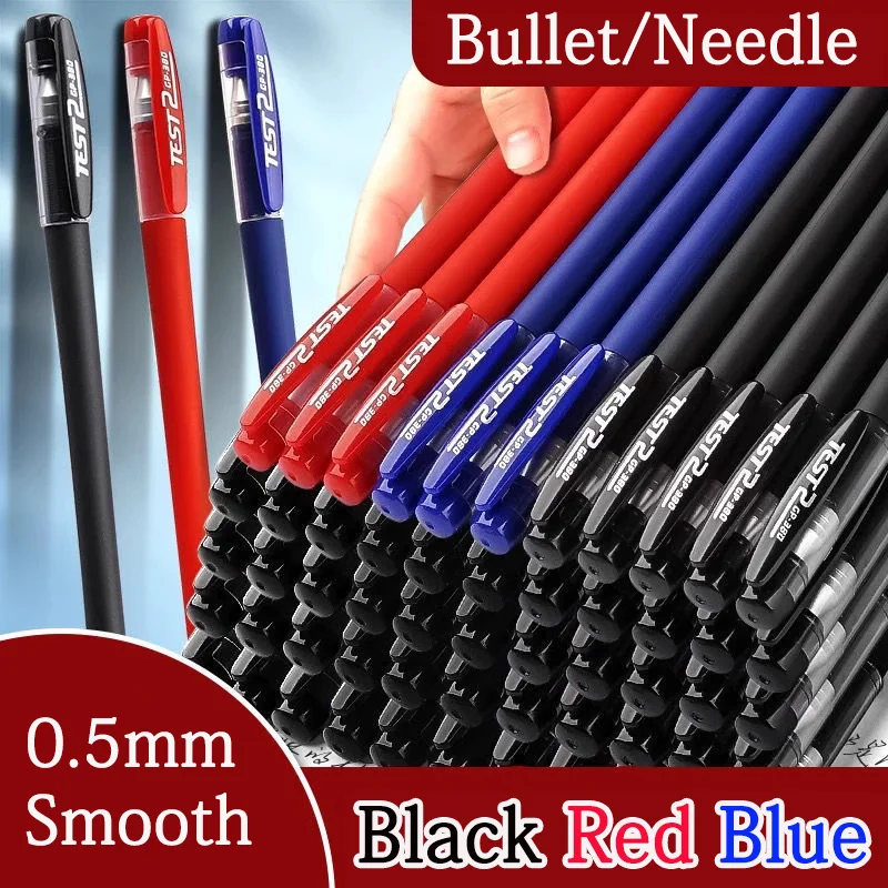Lot-Black-Red-Blue-Signature-Neutral-Pen-Rod-Business-Office-Write ...