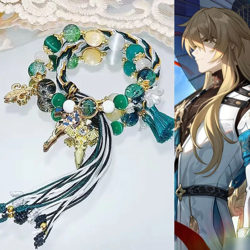 Anime-Honkai-Star-Rail-Luocha-Cosplay-Bracelet-Luocha-Cos-Crystal-Chain ...