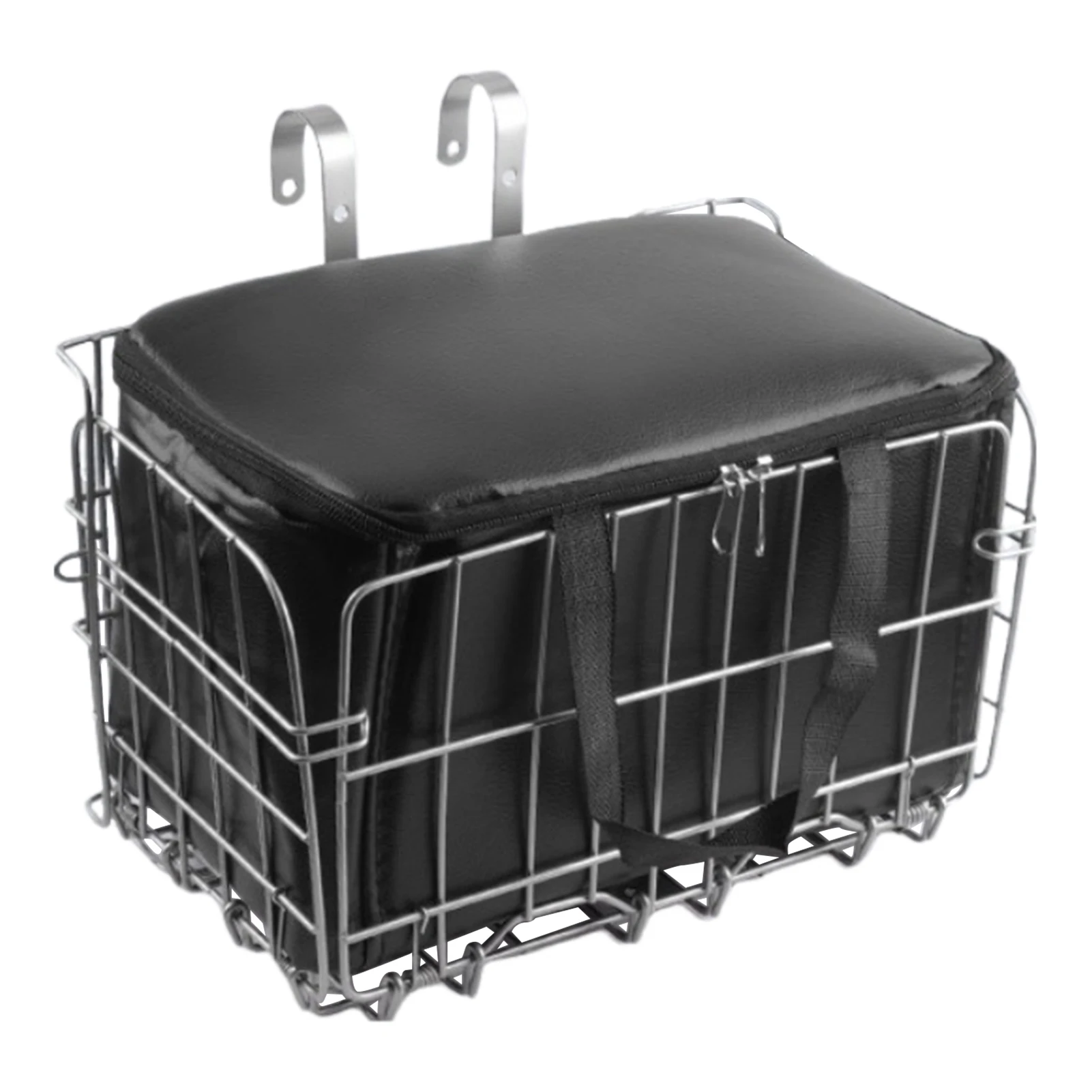 Bike-Basket-Liner-Bags-Heavy-Duty-Metal-Rear-Bicycle-Basket-Bags ...
