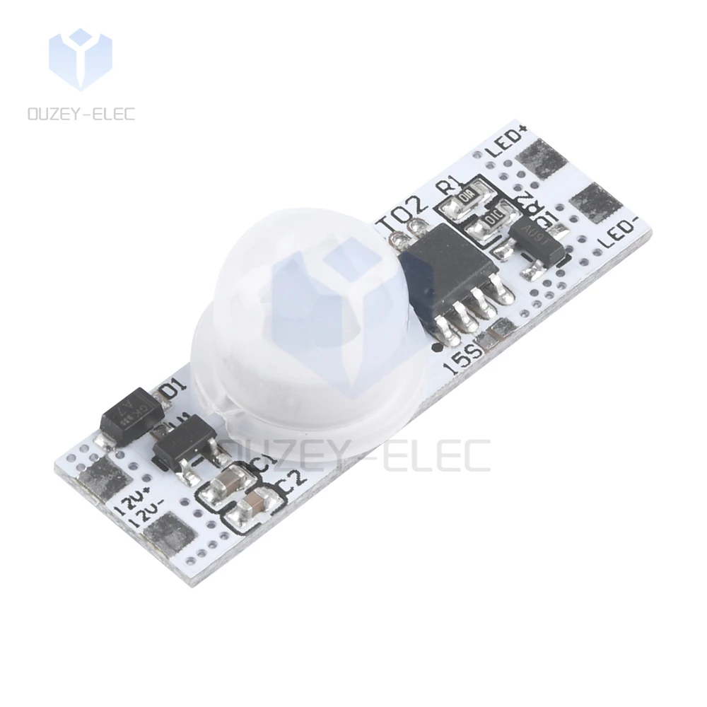 DC-5-24V-PIR-Motion-Sensor-Switch-Module-3A-IR-Infrared-Induction-Body ...