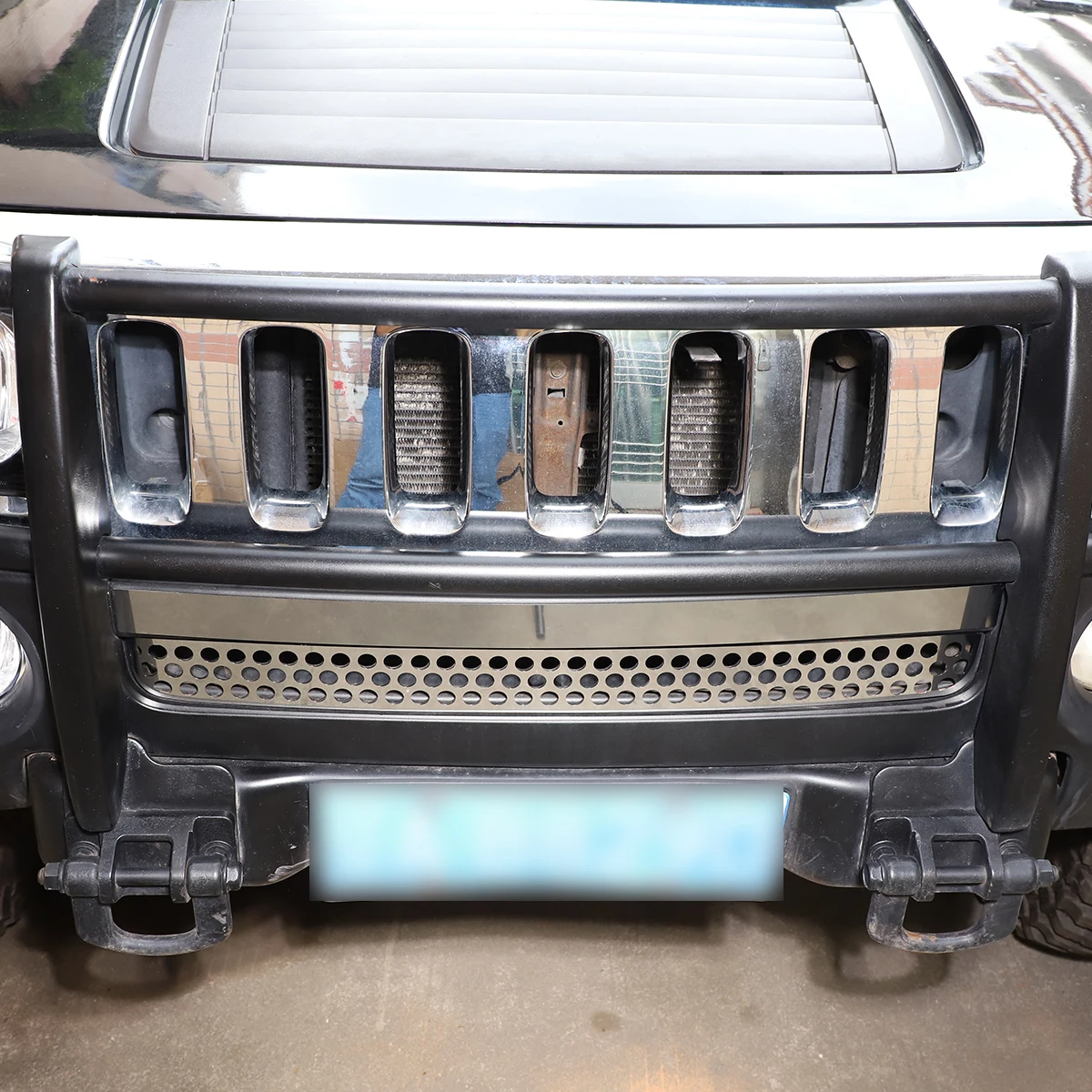 Colored Hummer H3 Grill