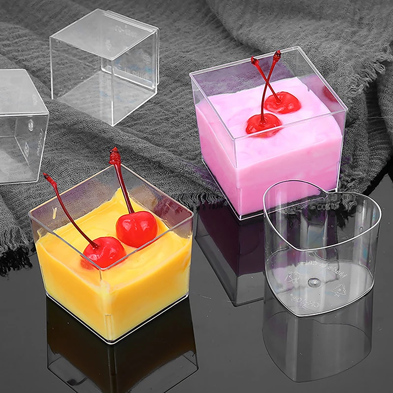 10Pcs-70ml-Plastic-Mousse-Cup-Pudding-Cup-Yogurt-Cups-For-Party-Wedding ...