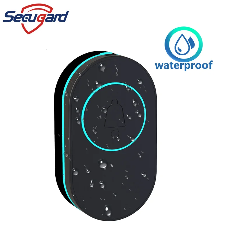 Waterproof-433MHz-SOS-Button-Wireless-Doorbell-Button-Emergency-Elderly ...