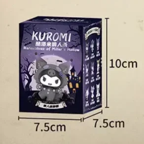 Original Sanrio Kuromi Figure Werewolf Killing Series Cute Action ...
