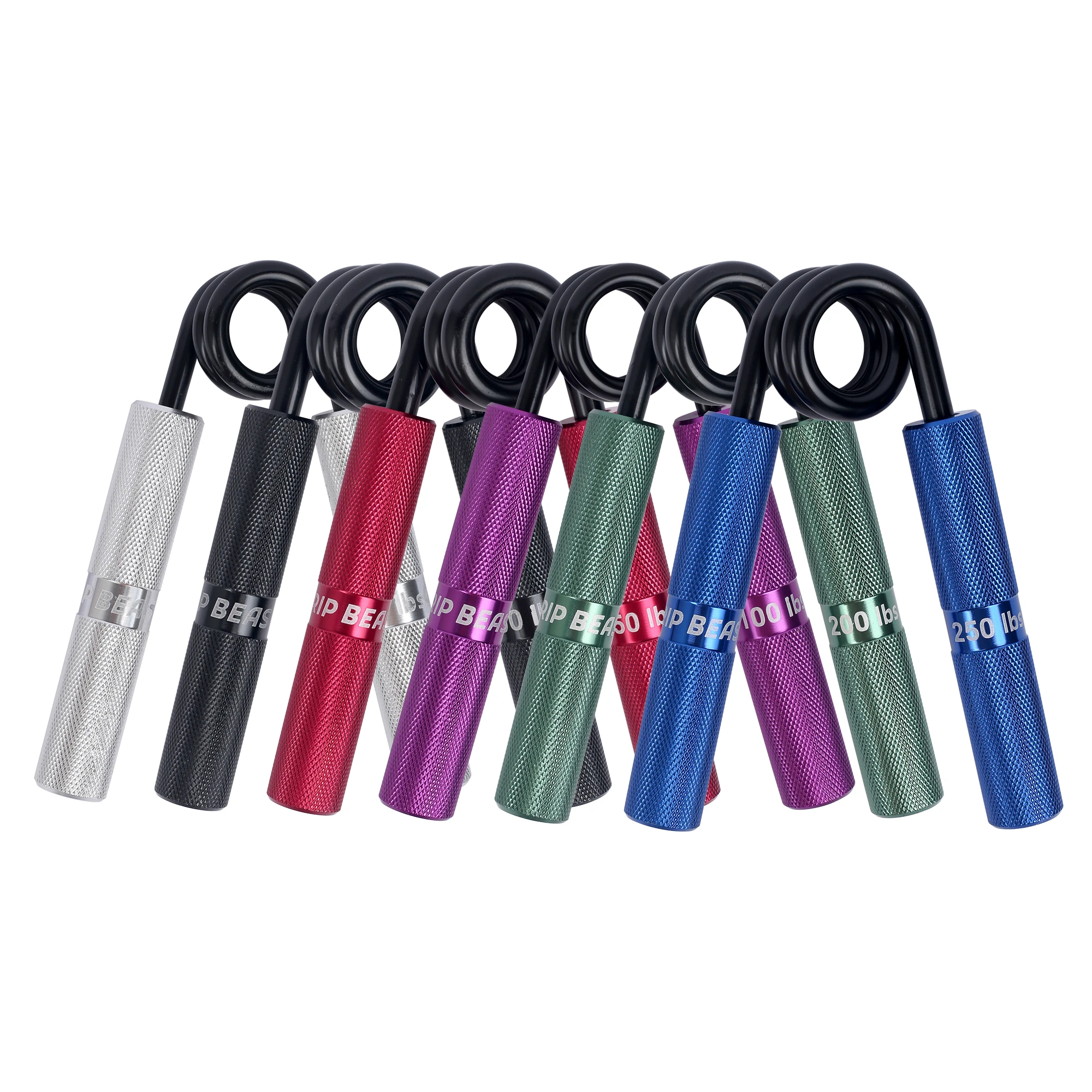 100lbs 350lbs Fitness Heavy Grips Wrist Rehabilitation Developer Hand ...