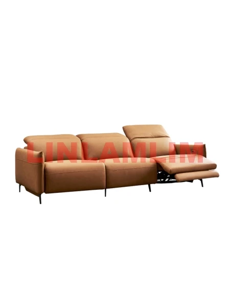 Shop MANBAS Genuine Leather Recliner Sofa – Perfect Blend of Comfort ...