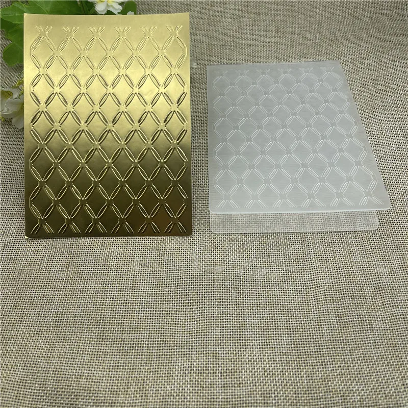 Diamond-shape-DIY-Plastic-Embossing-Folders-for-DIY-Scrapbooking-Paper ...