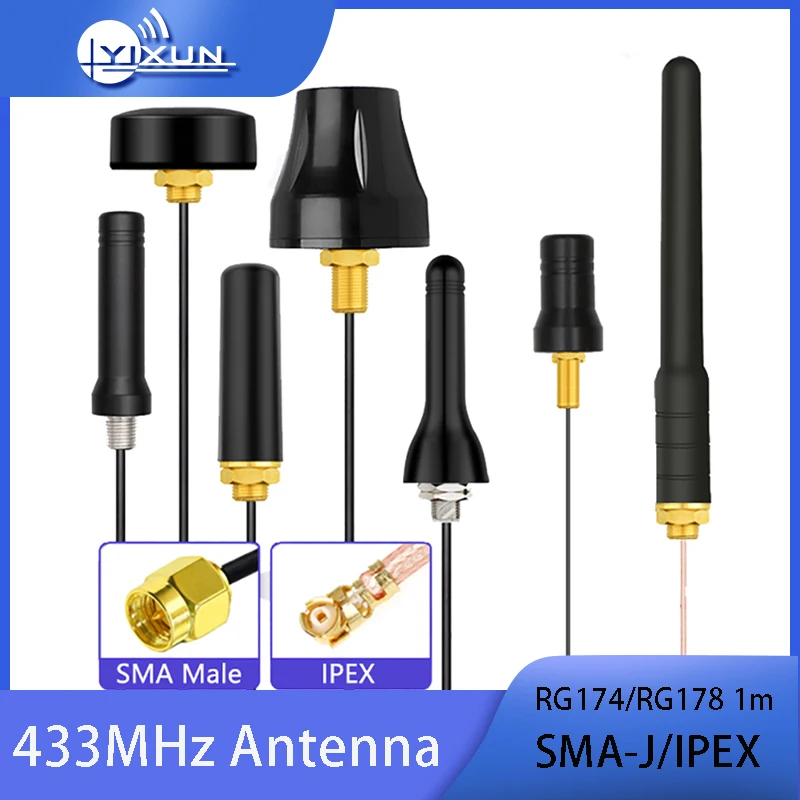 Lora 433 MHz External Antenna outdoor waterproof Lorawan DTU Terminal ...