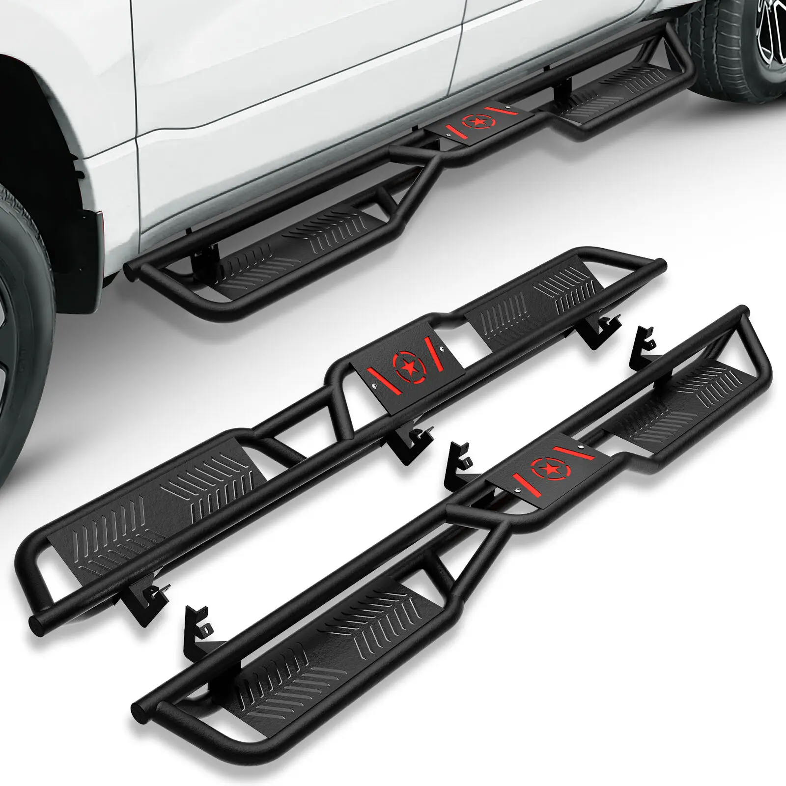 Running Boards Side Steps for 2004-2025 Nissan Titan （Excludes 2016 ...