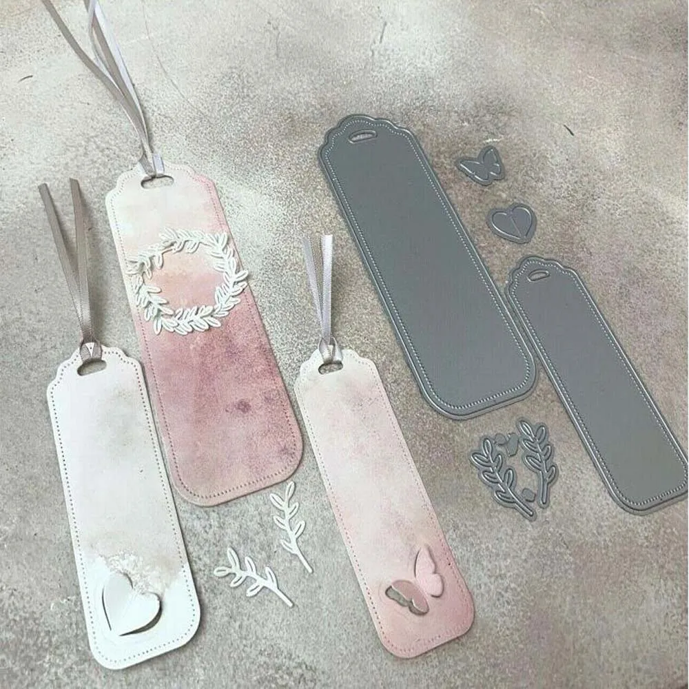 Metal Cutting Dies Cut Die Tag label Decoration Label Album Card Making ...