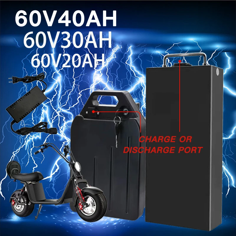 Original-60V-20Ah-30Ah-40Ah-Electric-motorcycle-Waterproof-Lithium-Battery-18650-cell-for-300W ...