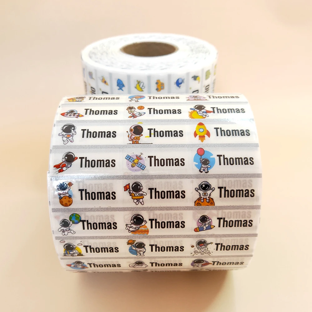 200pcs-Custom-Transparent-Name-Sticker-Waterproof-Labels-In-Hebrew ...