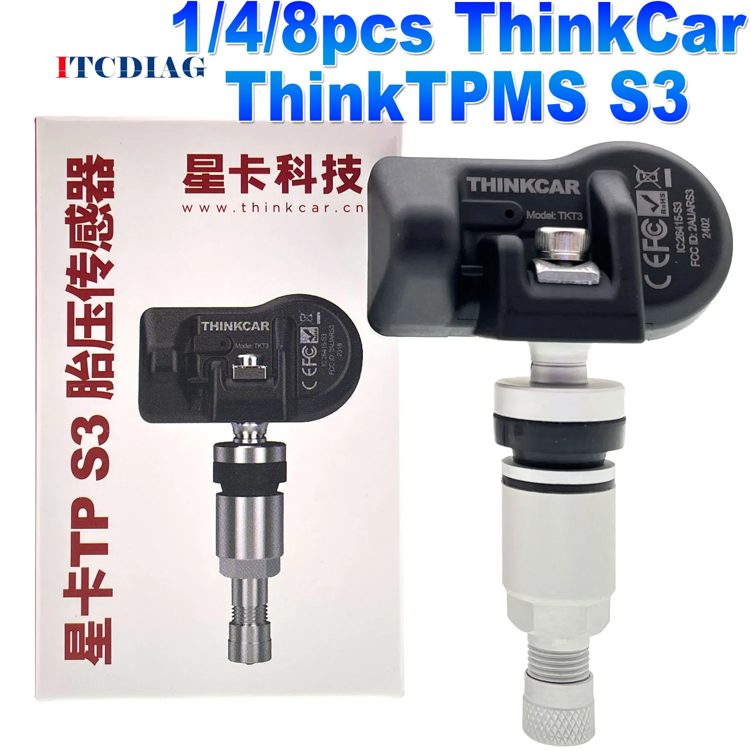 THINKCAR-THINKTPMS-S3-ThinkCar-TPMS-315MHz-433MHz-Car-Tire-Pressure-Diagnosis-Tool-Universal ...