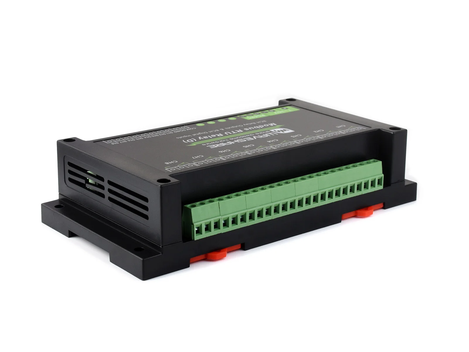N4D3E16 Manual Industrial Modbus RTU 8-Channel Relay Module - RS485 ...