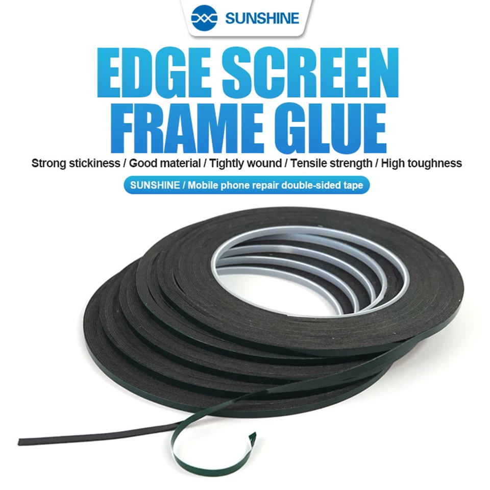 Double-Sided-Tape-Edge-Screen-Frame-Glue-Green-Membrane-Foam-Strong ...