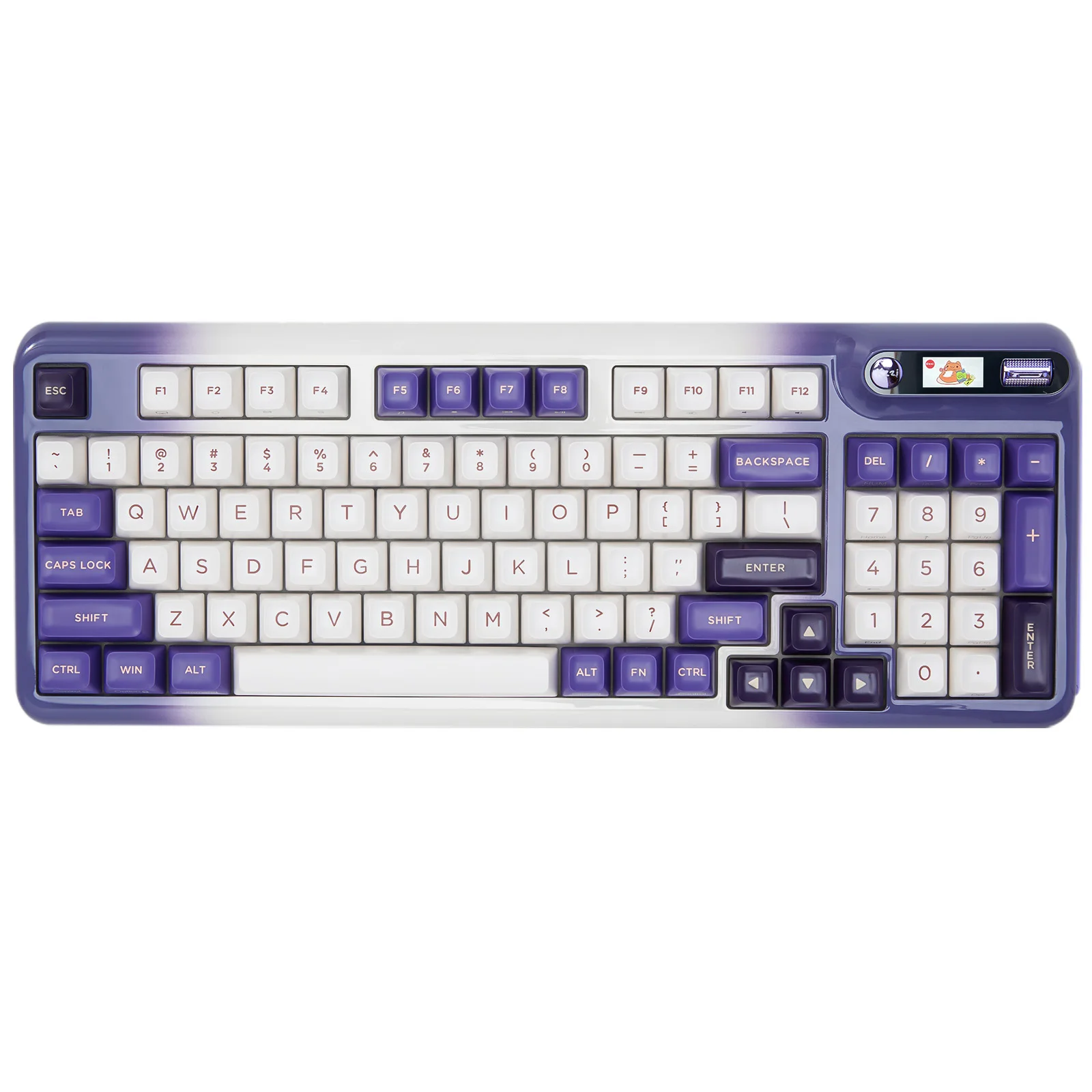 YUNZII-KZZI-Z98-Pro-Light-Purple-1800-Layout-Wireless-Hot-Swap-Gasket ...