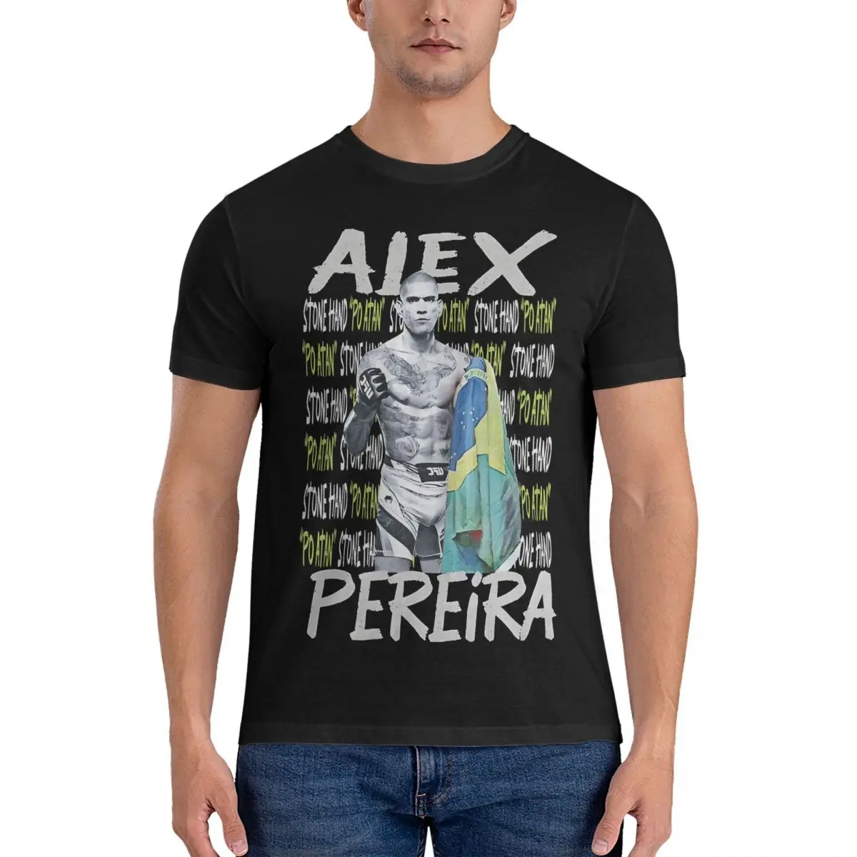 Men-s-Alex-Po-Atan-Pereira-T-Shirts-Poatan-100-Cotton-Clothing-Fun ...