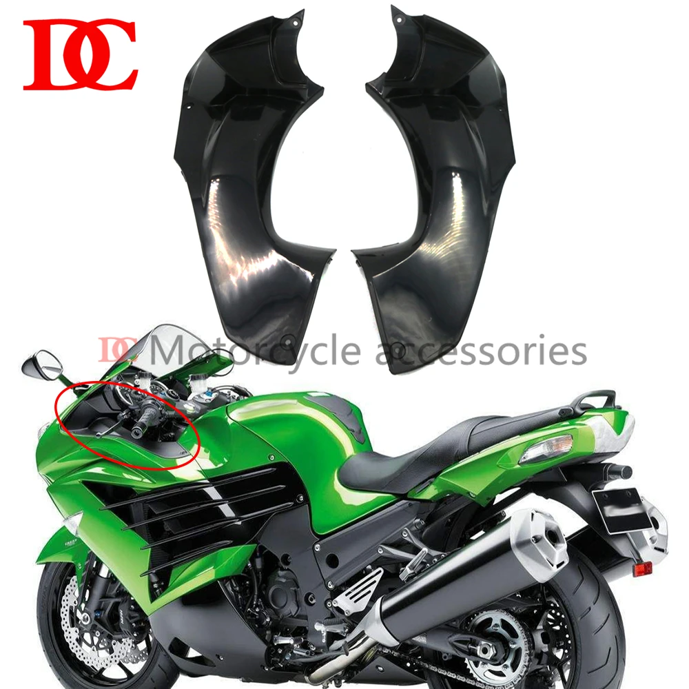 Instrument Side Panel Head Duct Front Upper Cover Plate Fairing For ZX-14R ZX14R ZZR1400 2012 ...