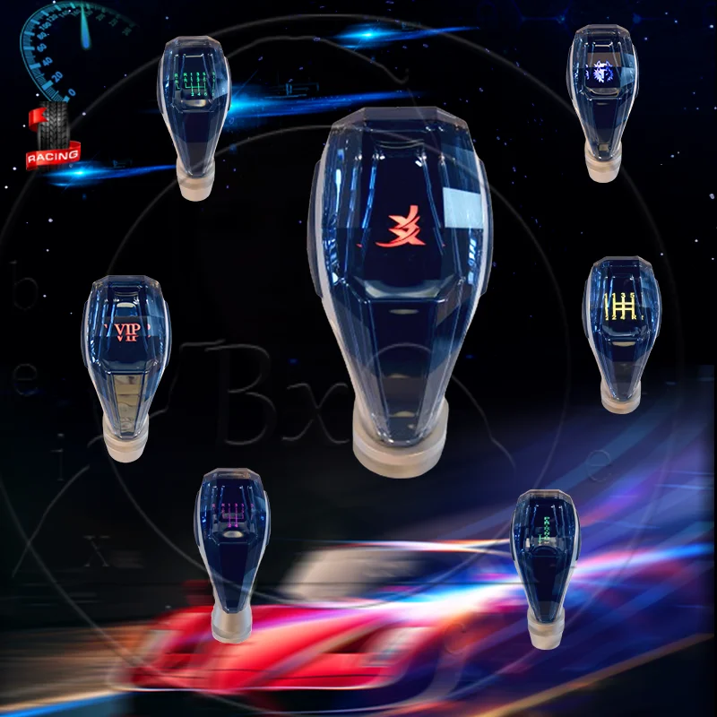 Crystal-LED-Gear-Knob-Multi-color-8-10-12mm-thread-Car-universal-gear ...