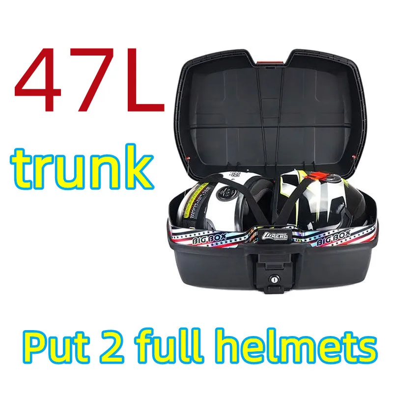 47L large capacity trunk electric vehicle large tool storage box ...