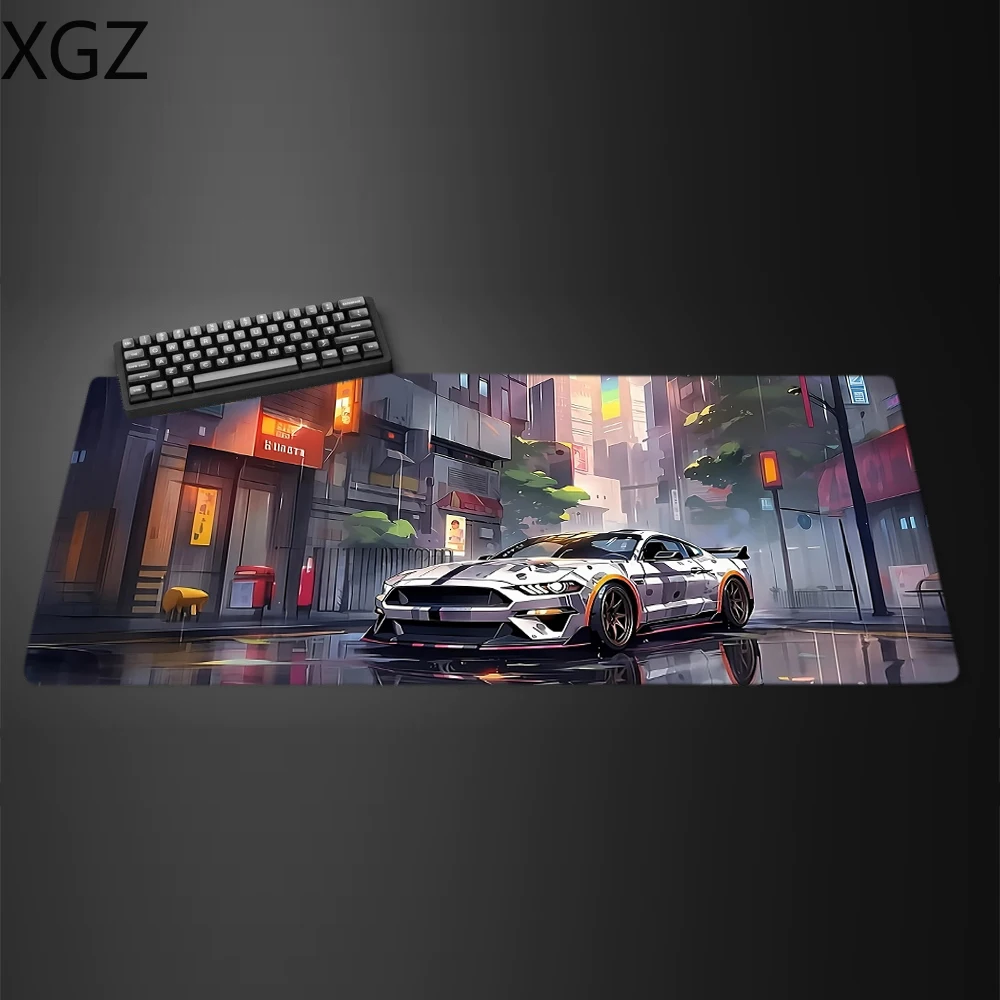 XL-XXL-Mustang-Sports-Car-Graffiti-Animation-Game-Mouse-Pad-Large-Desk ...