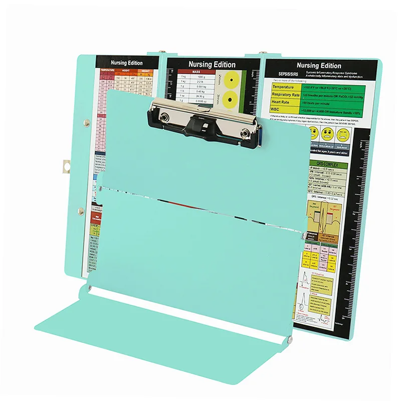 A4 Foldable Aluminum Alloy Medical Clipboard Multifunctional Medical ...