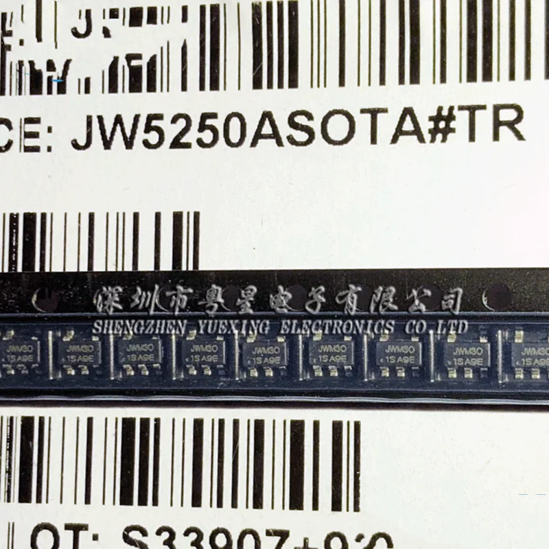 (5-10piece)100% New JW5250A SOT23-5 silk screen JWM30 synchronous step ...