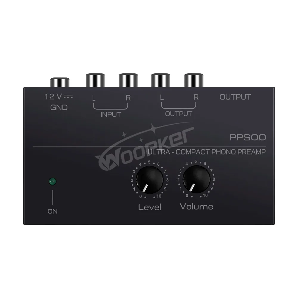 AMPLIFICATEUR HIFI,With Us Plug spirit-Préamplificateur Phono PP500 Préampli avec Basses et ...