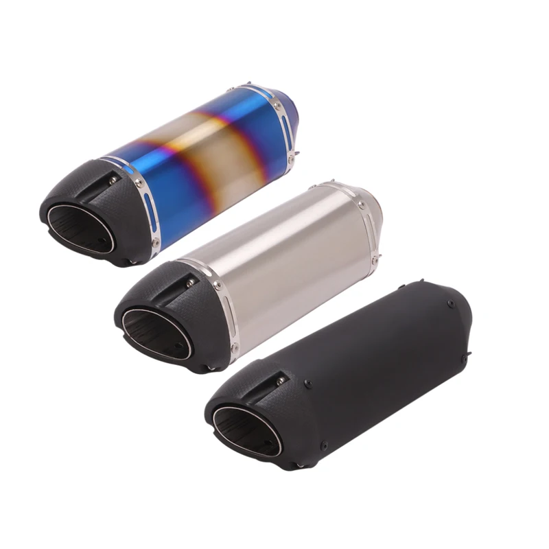 38-51mm-Exhaust-Tail-Pipe-Motorcycle-Universal-Silencer-Tube-No-Logo ...