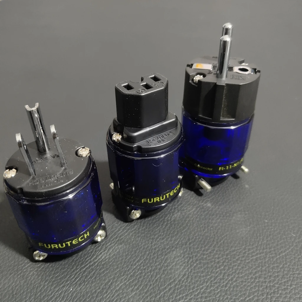 Japan-original-Furutech-FI-11-audio-Power-plug-Rhodium-Plated-Hi-end-US ...