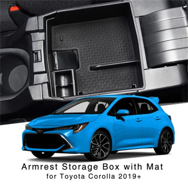 Car-Center-Console-Armrest-Storage-Box-Organizer-Tray-For-Toyota ...