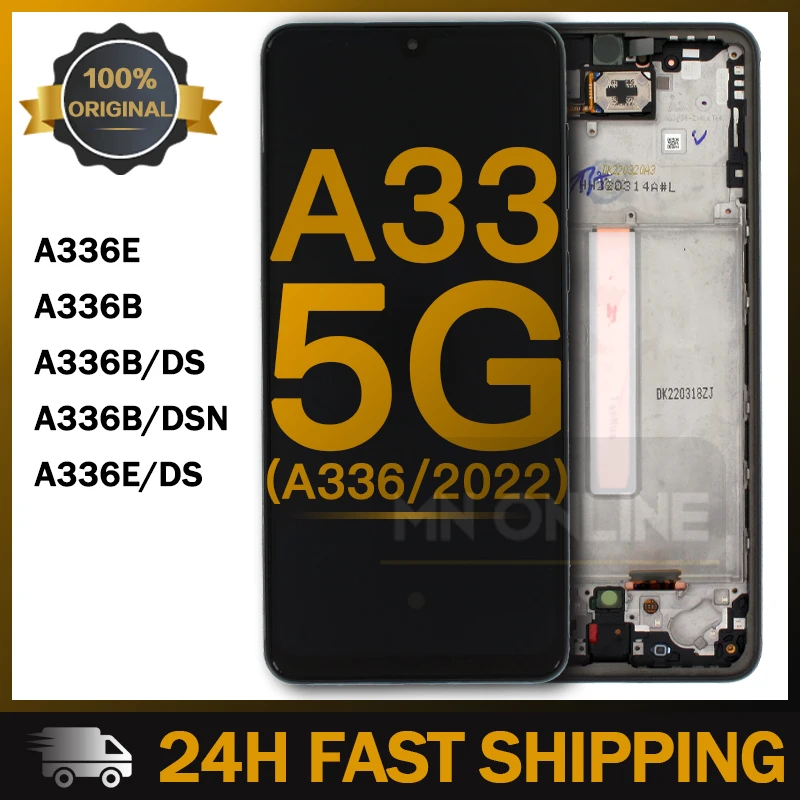 6.4'' Original For Samsung Galaxy A33 5G LCD A336U A336B A336E Display ...