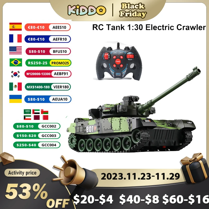 RC-Tank-rc-Panzer-Crawler-Tiger-War-Tank-Military-Vehicles-1-30-Fight ...