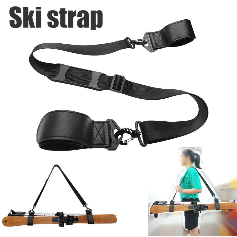 Ski Borad Shoulder Strap Nylon Adjustable Shoulder Sling Handle Straps ...