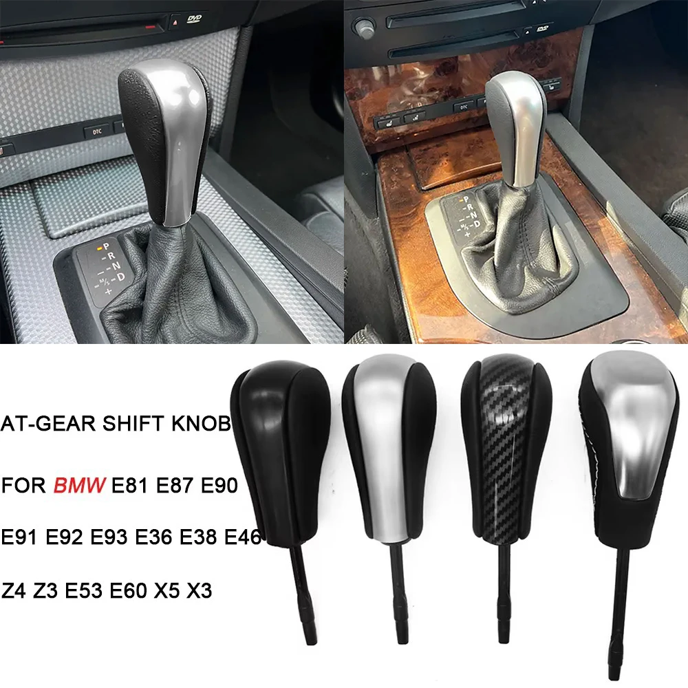 Car Short Long Gear Stick Car Automatic AT Shift Gear Knob For BMW E39 ...